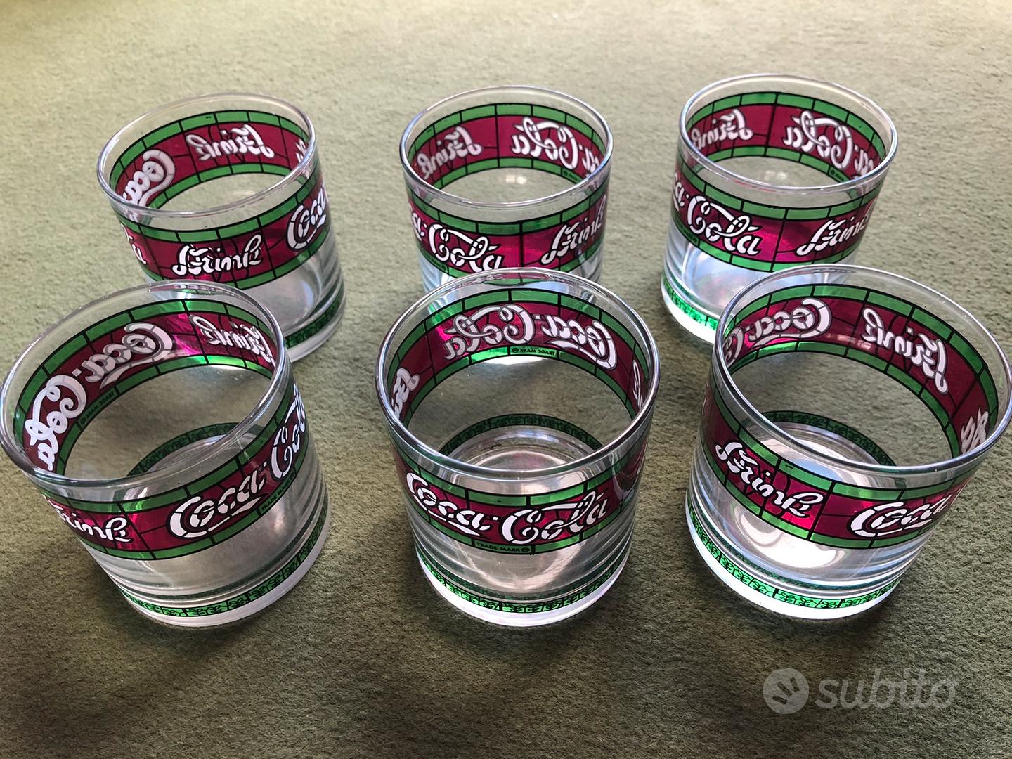 COCA COLA - bicchieri vintage da collezione - Collezionismo In vendita ...