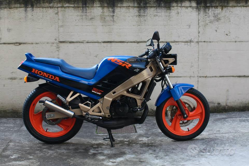 Honda NSR125F blu e nera - Moto e Scooter In vendita a Roma