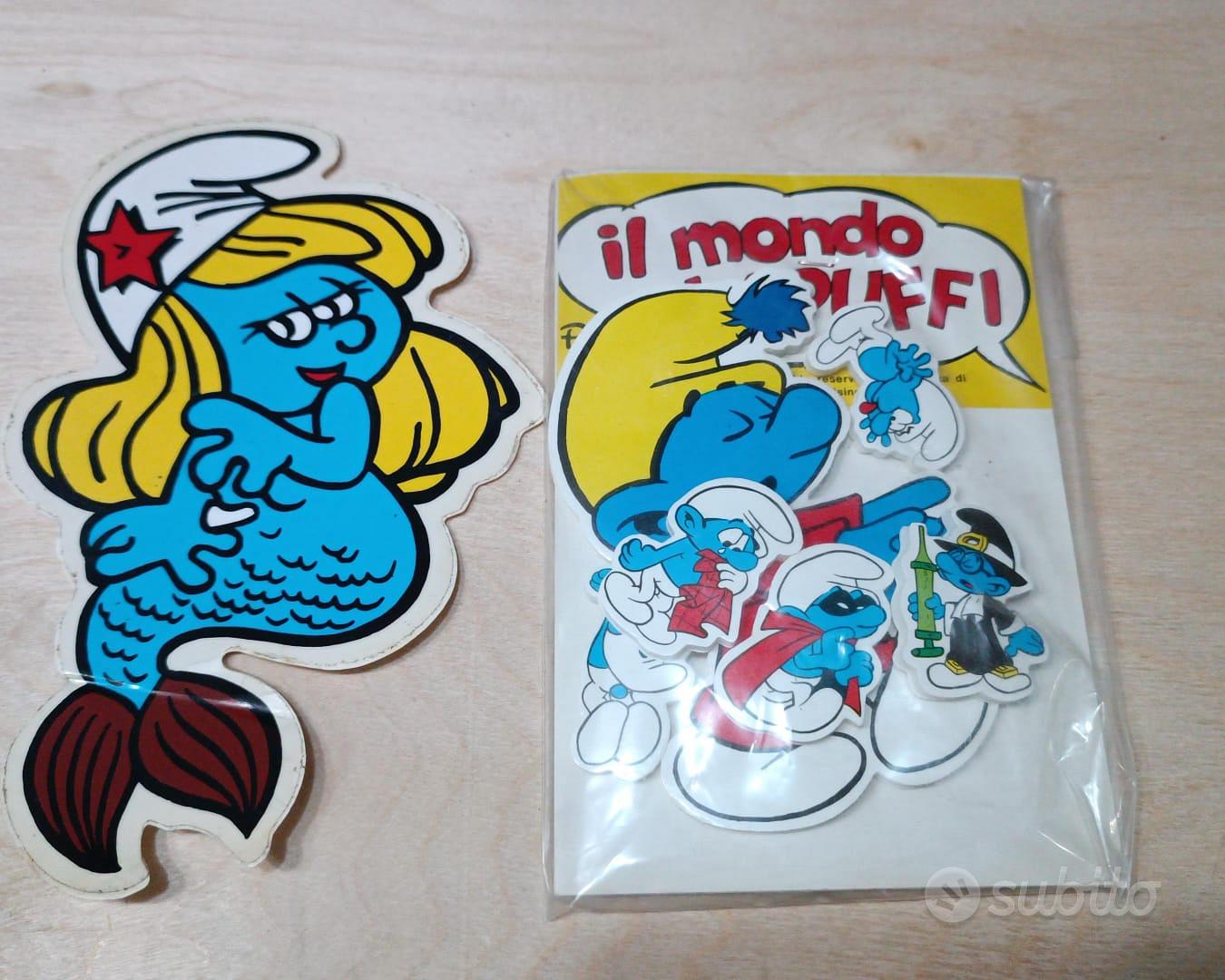 Adesivi Puffi anni 80 - Collezionismo In vendita a Monza e della Brianza