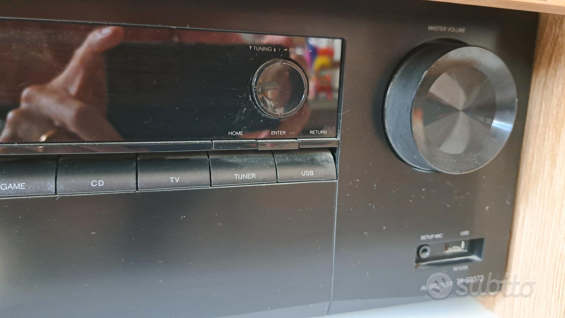 Amplificatore Onkyo compreso di sub woofer+ casse - Audio/Video In ...