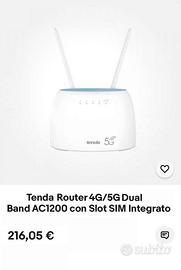 Modem Router 5G Tenda Slot Sim Wifi Ac 1200 Dual - Informatica In ...