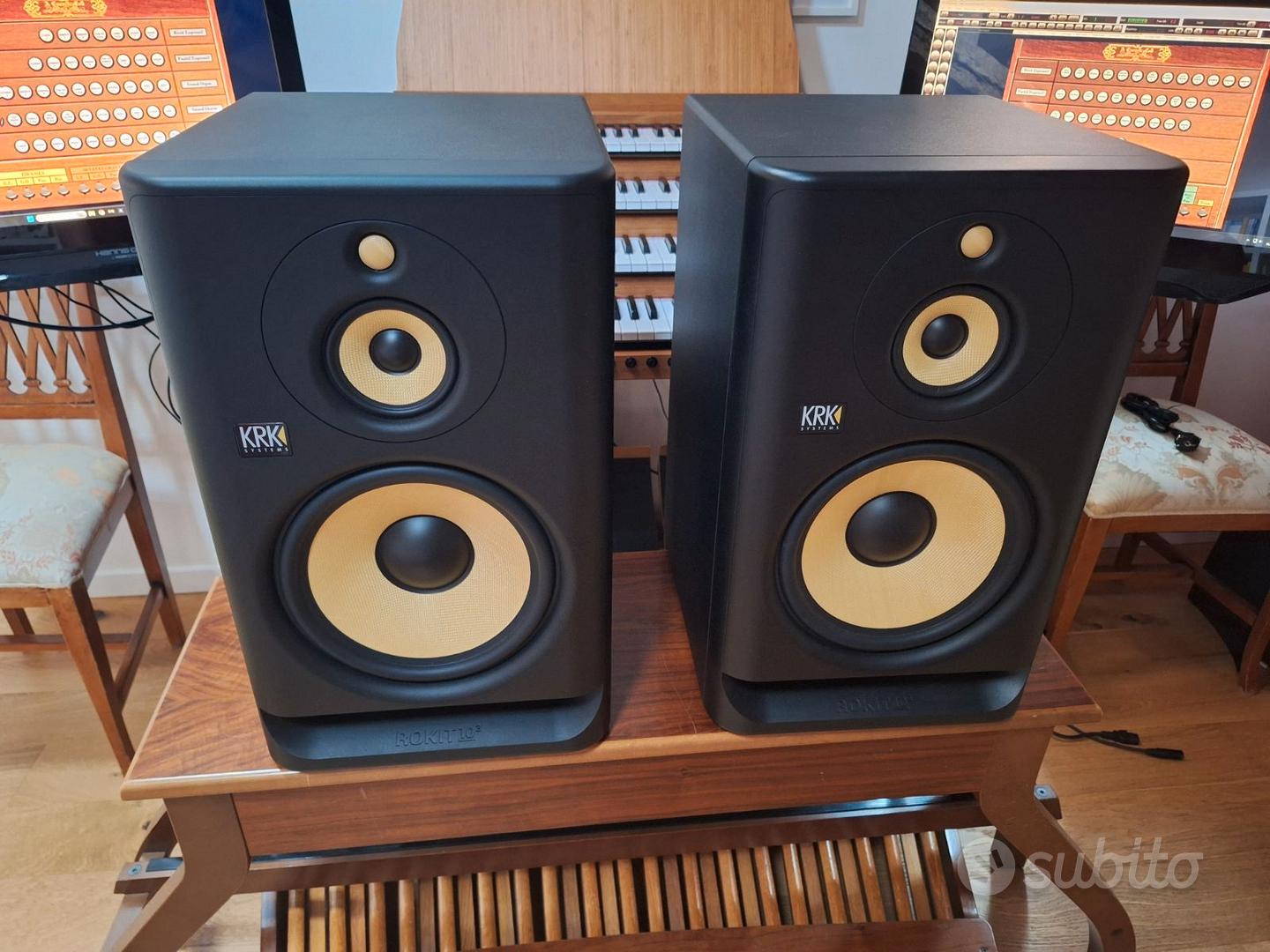 Coppia Monitor tri-amplificati KRK RP10.3 RoKit G4 - Audio/Video In ...