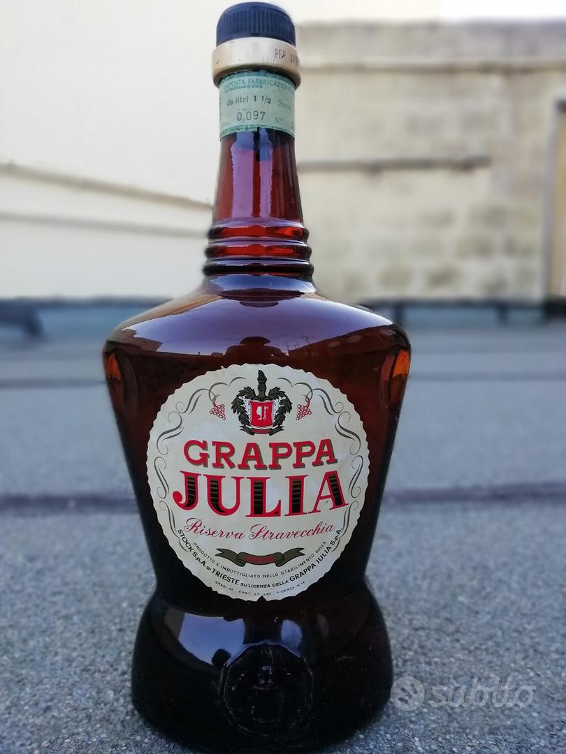Grappa Julia Riserva Stravecchia 1,50L 42% Vintage - Collezionismo In ...