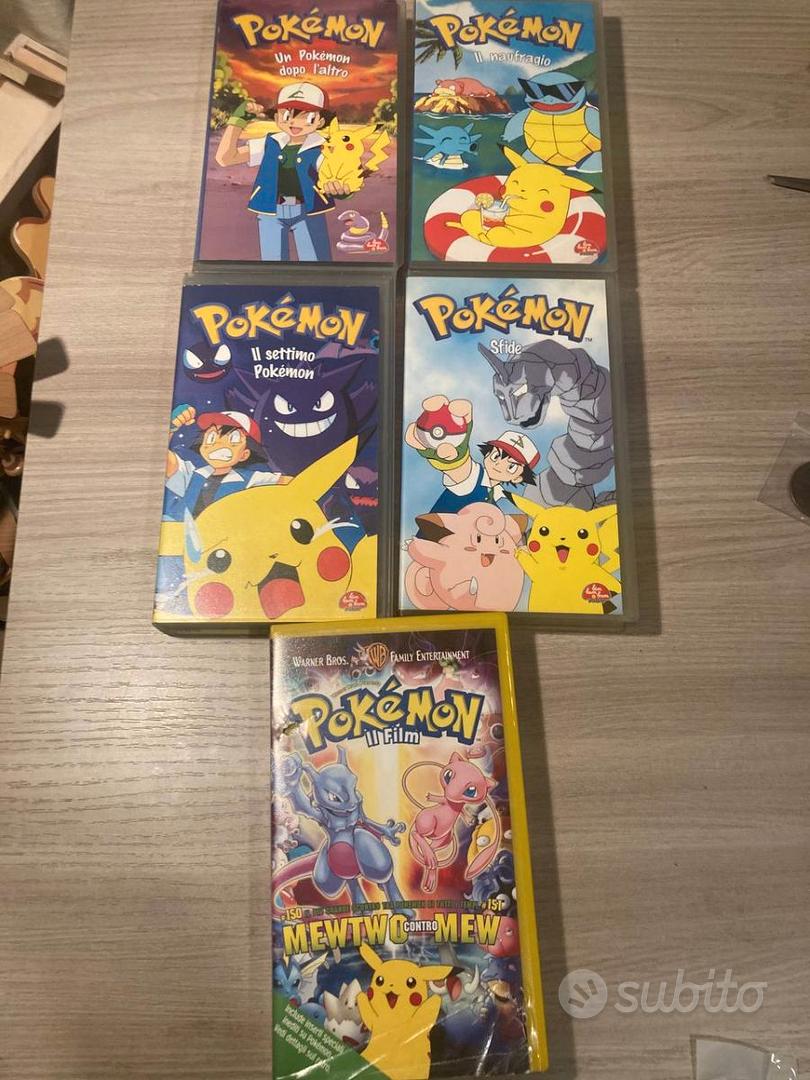 5 VHS pokemon, Bim bum bam e Mewtwo vs Mew - Collezionismo In vendita a ...