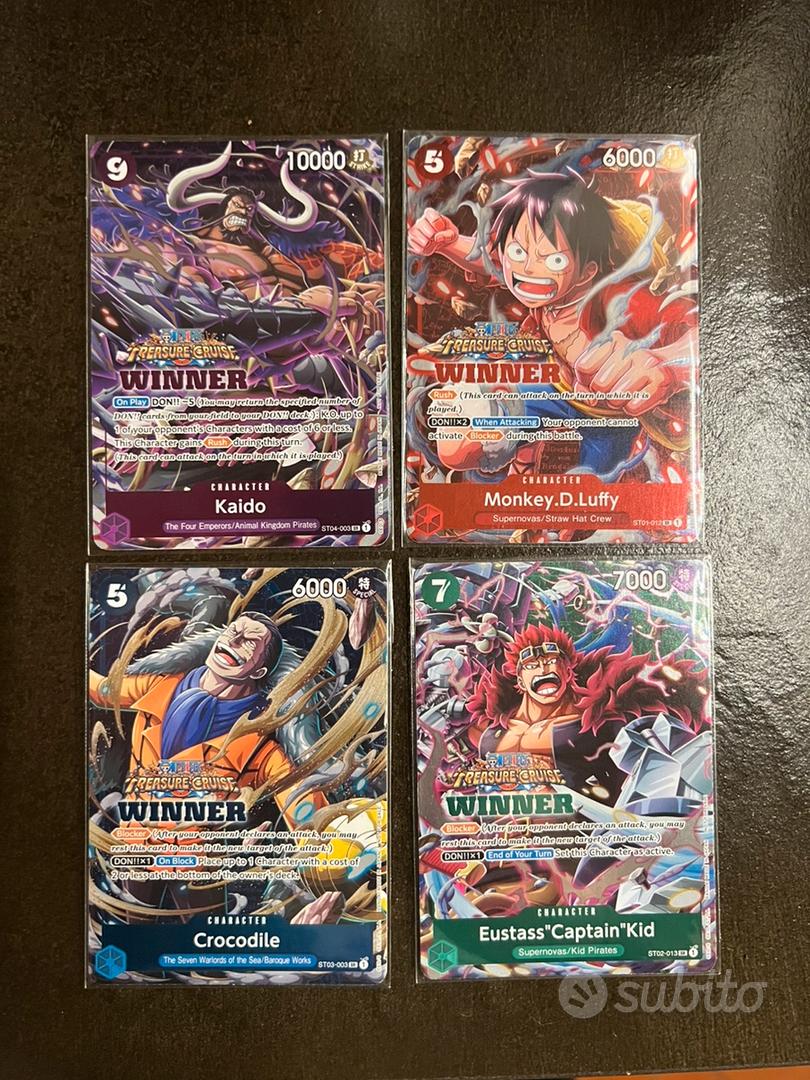 Carte One Piece Winner Treasure Cruise Vol. 5 - Collezionismo In ...