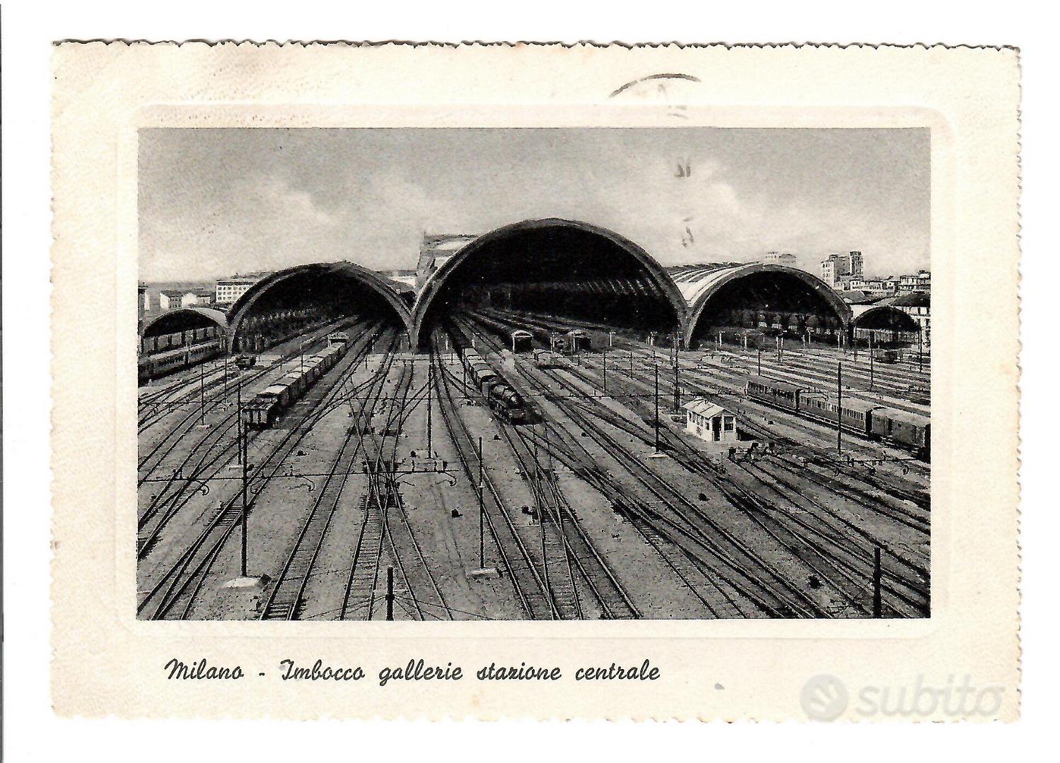 Milano Imbocco Galleria Stazione Centrale Anni 50 - Collezionismo In ...