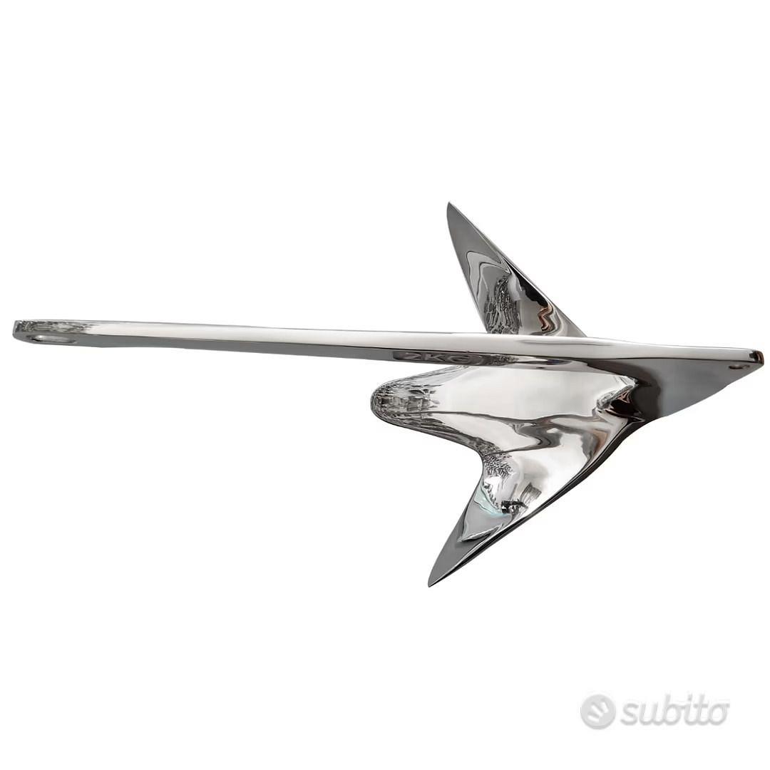 Ancora Bruce Trefoil Inox 316 - 7,5 Kg - Nautica In vendita a Roma