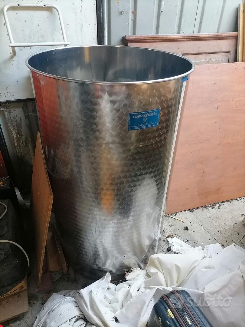Cisterna/tino in acciaio inox 800 litri - Giardino e Fai da te In ...