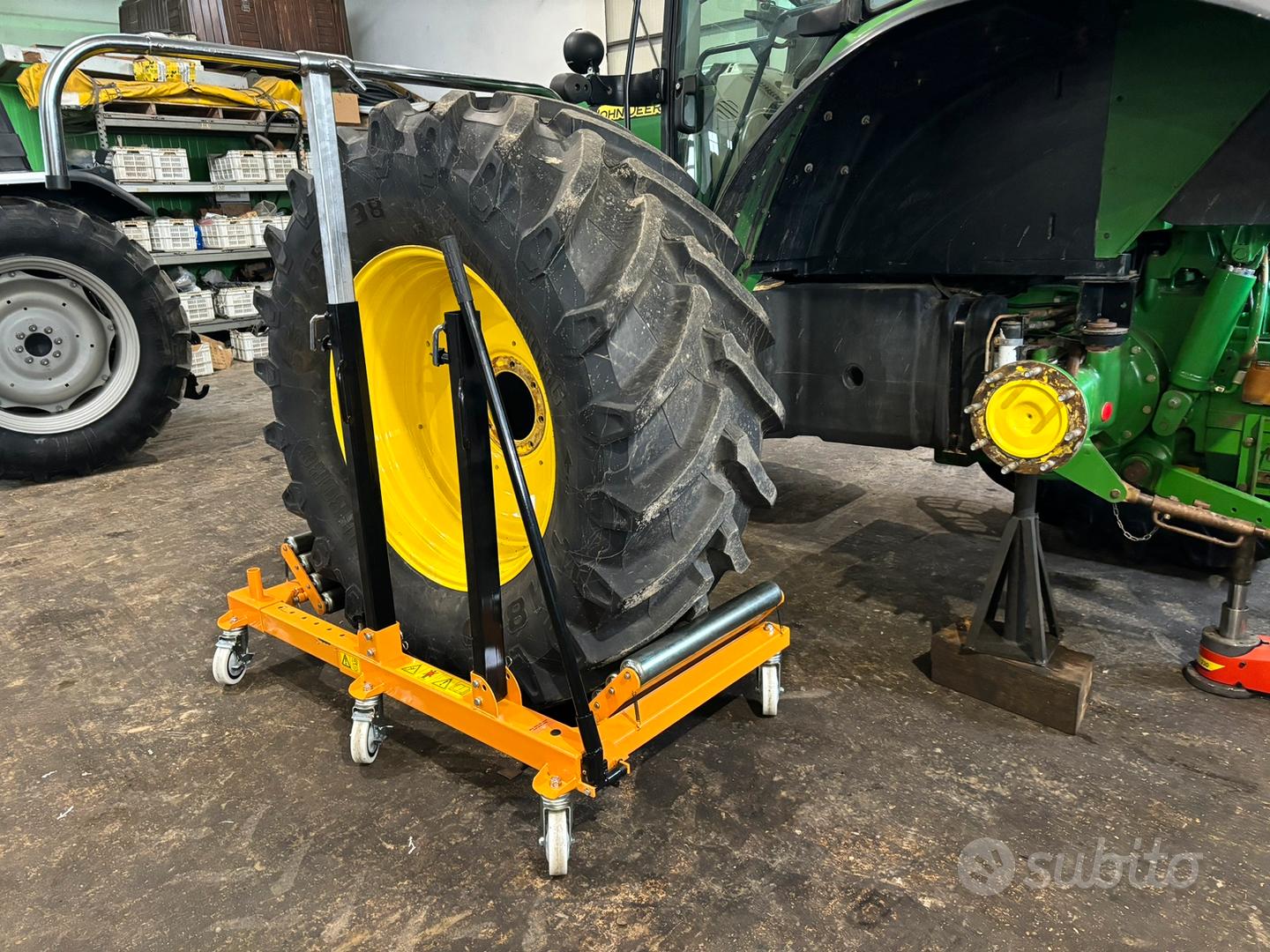 Subito - CA' VERDE S.R.L. - Carrello sposta ruote per trattore ...