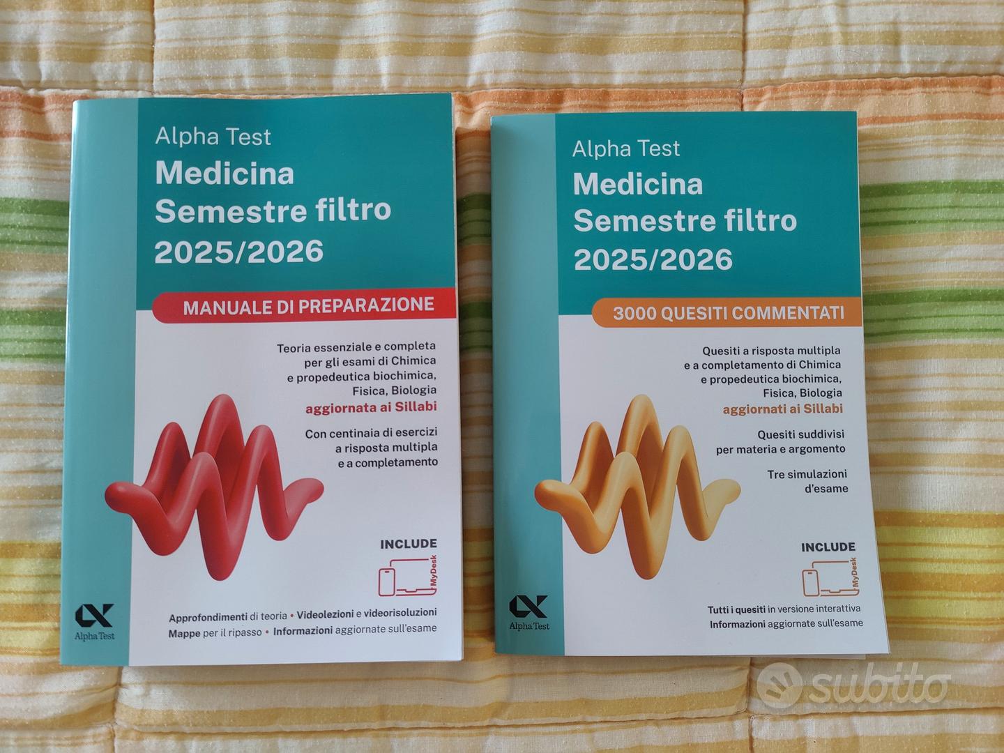 Alpha Test Medicina.Semestre filtro. Kit 2025-2026 - Libri e Riviste In ...