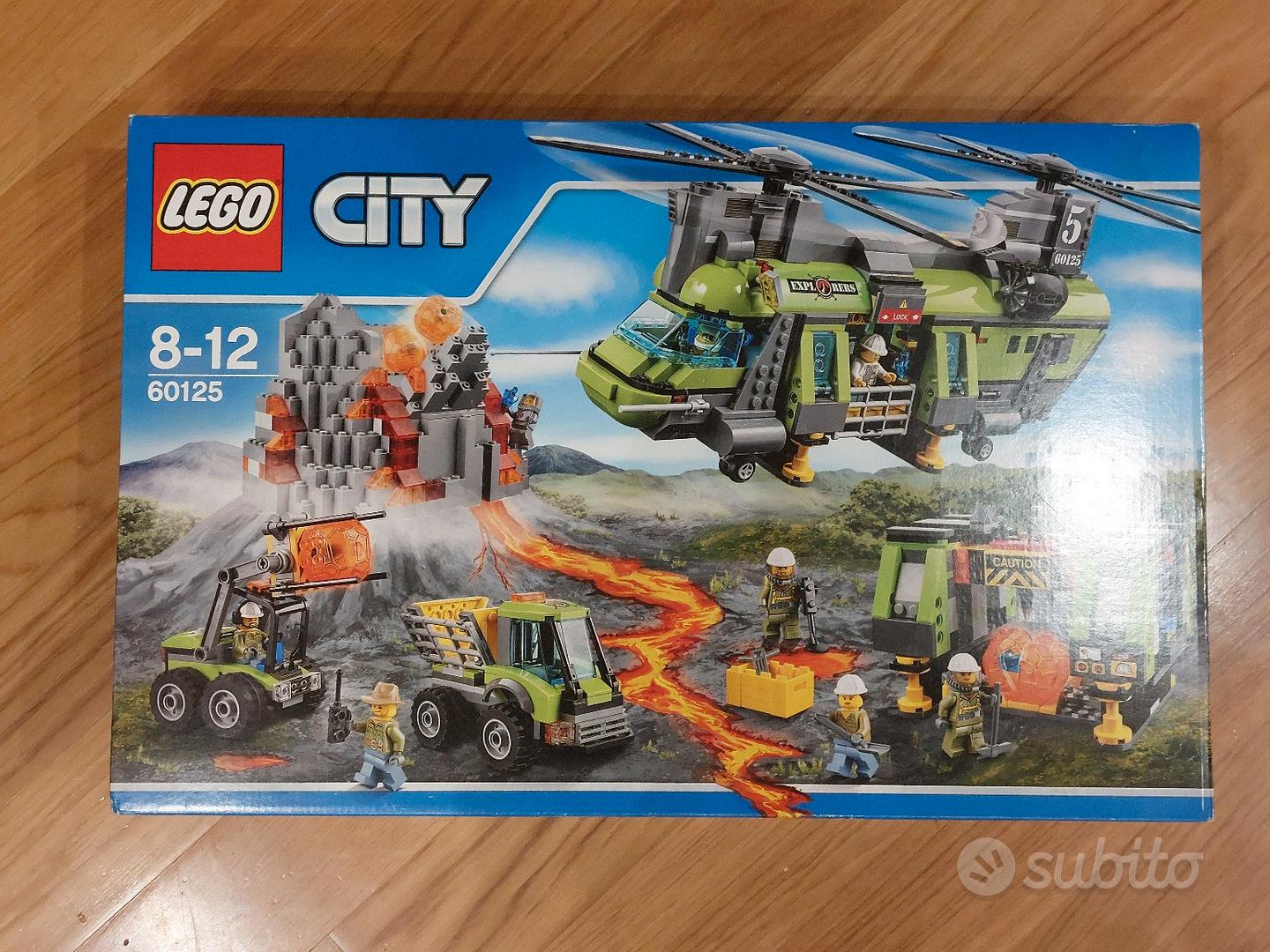 lego city 60125 Volcano helicopter - Collezionismo In vendita a Pavia