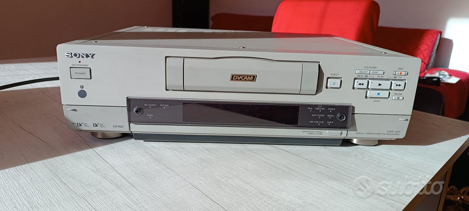 Sony DSR-30P Registratore a cassette DVCAM/Mini DV - Audio/Video In ...