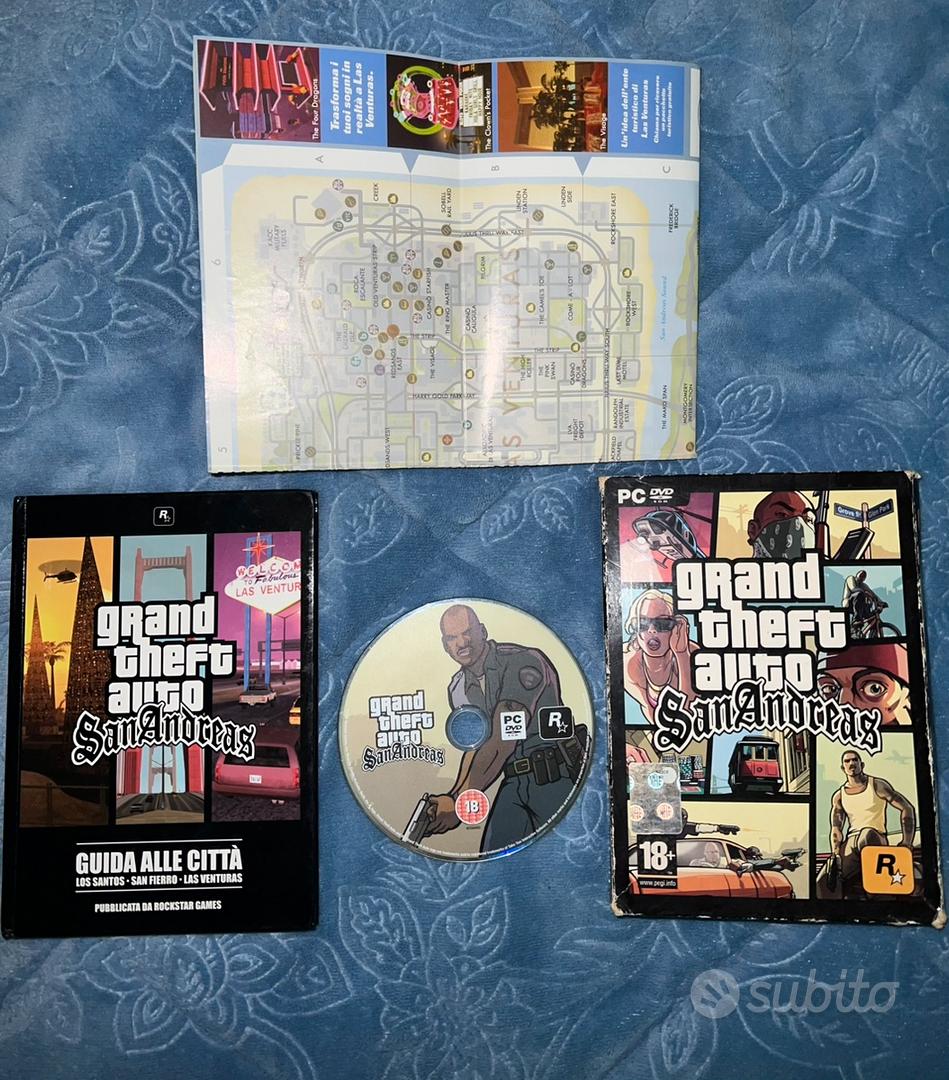Gta San Andreas Limited Edition DVD PC Ita - Console e Videogiochi In ...
