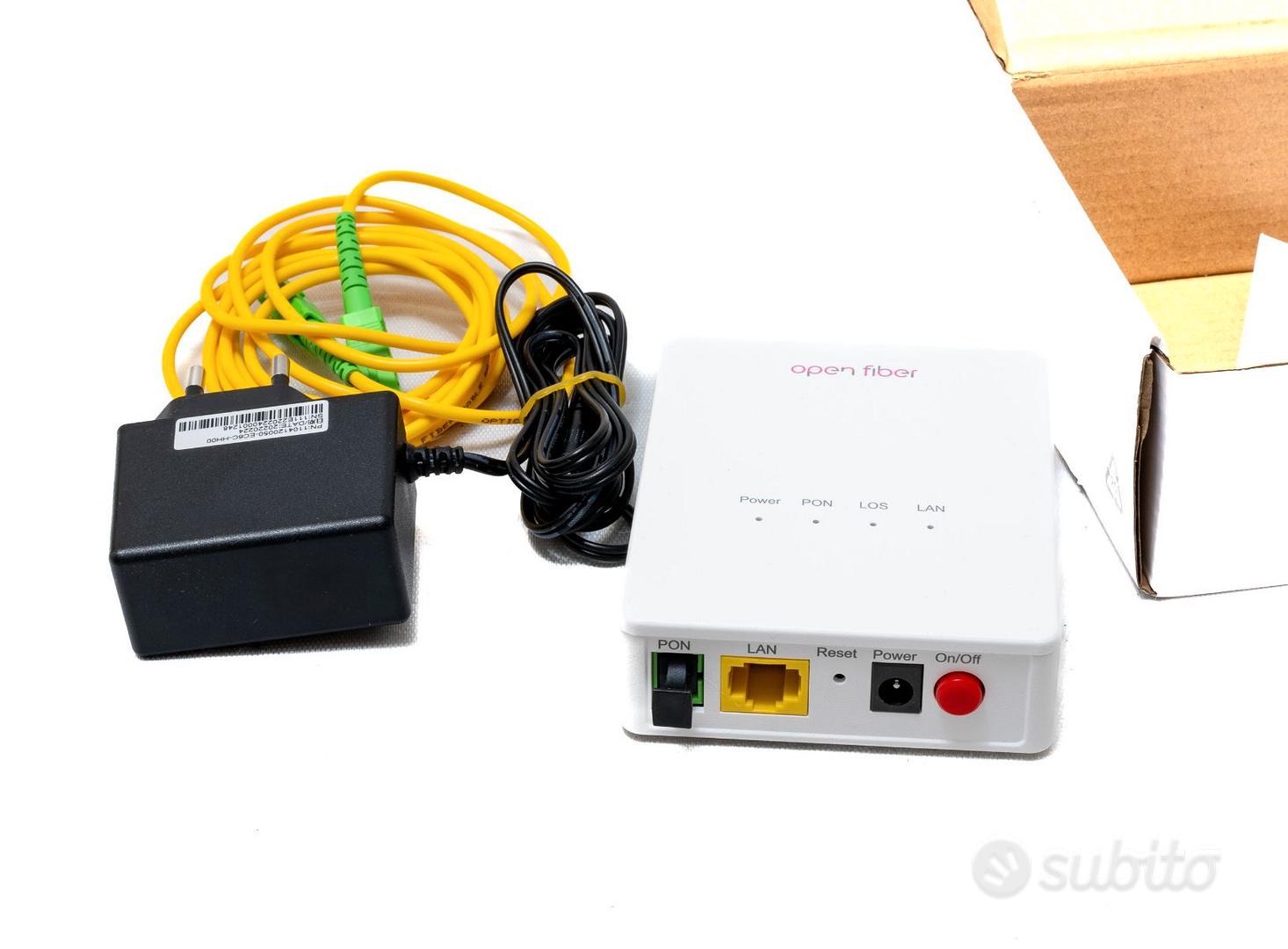 open fiber GPON ONT ZTE ZXHN F601 fibra 2.5gbps - Informatica In ...