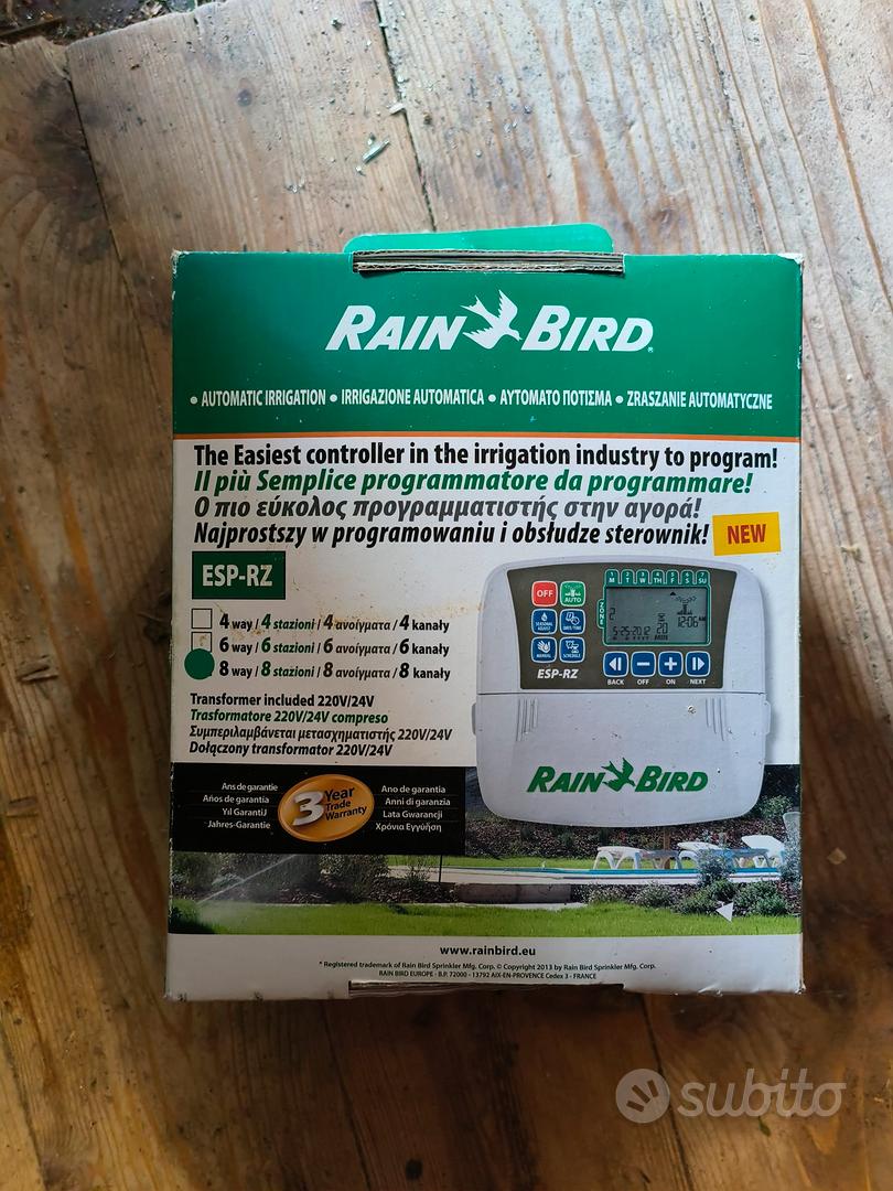 Rain Bird ESP RZ 8 zone programmatore irrigazione - Giardino e Fai da ...