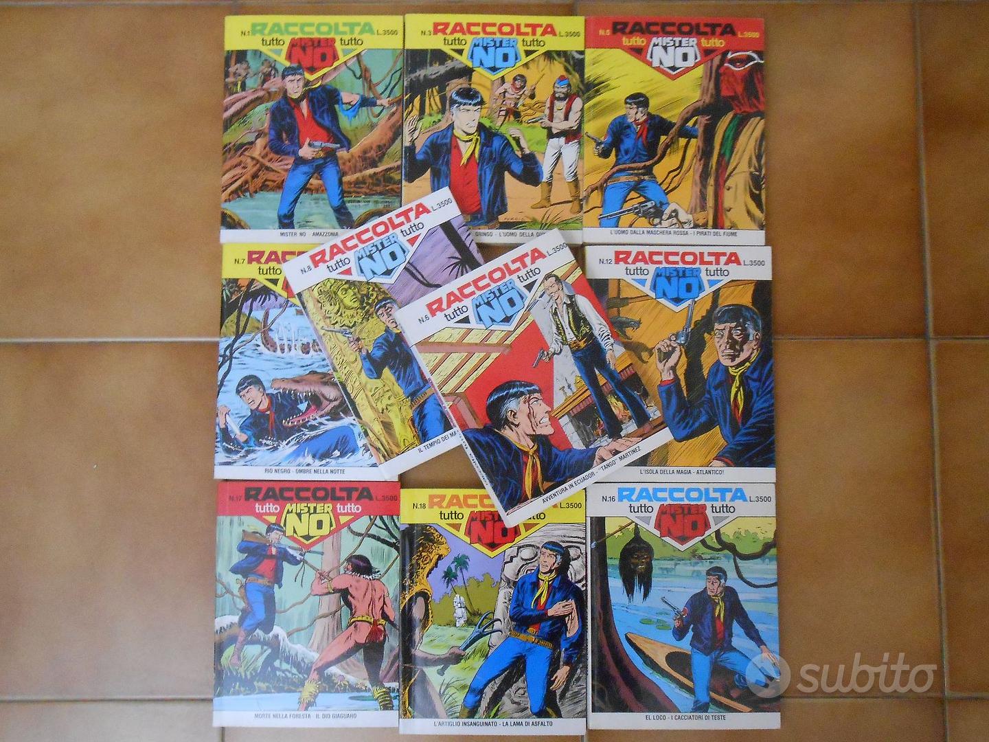 STOCK 2 fumetti TUTTO MISTERNO RACCOLTA - nr.3 e 6 - Libri e Riviste In vendita a Macerata