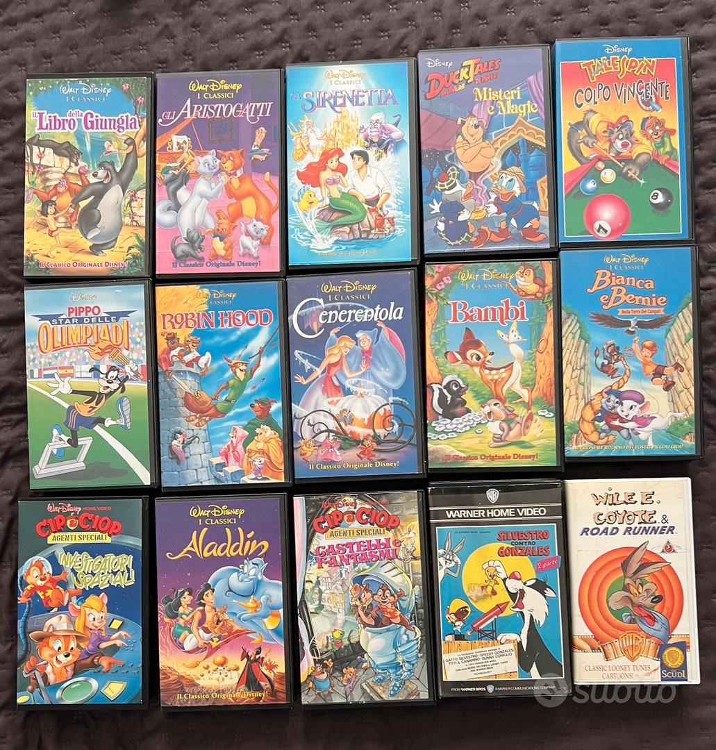 VHS Walt Disney e Warner Home Video - Audio/Video In vendita a Verona