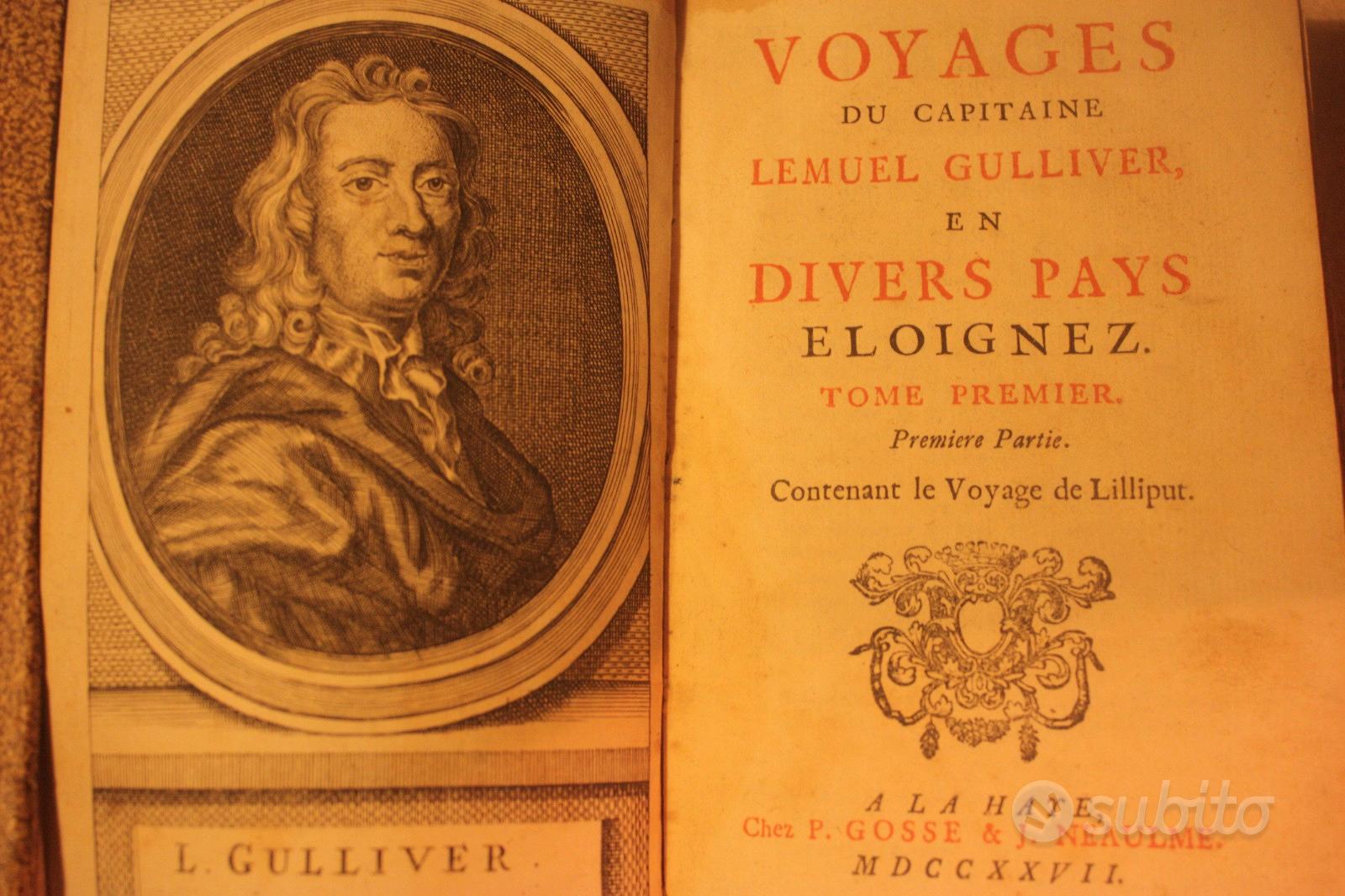Libro antico prima edizione Viaggi Gulliver 1727 - Libri e Riviste In ...