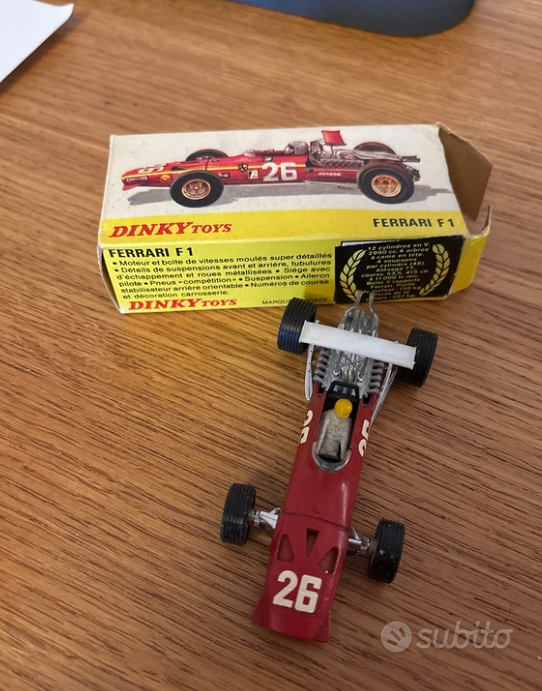 Dinky Toys Ferrari F1 n°26 originale con scatola – - Collezionismo In ...