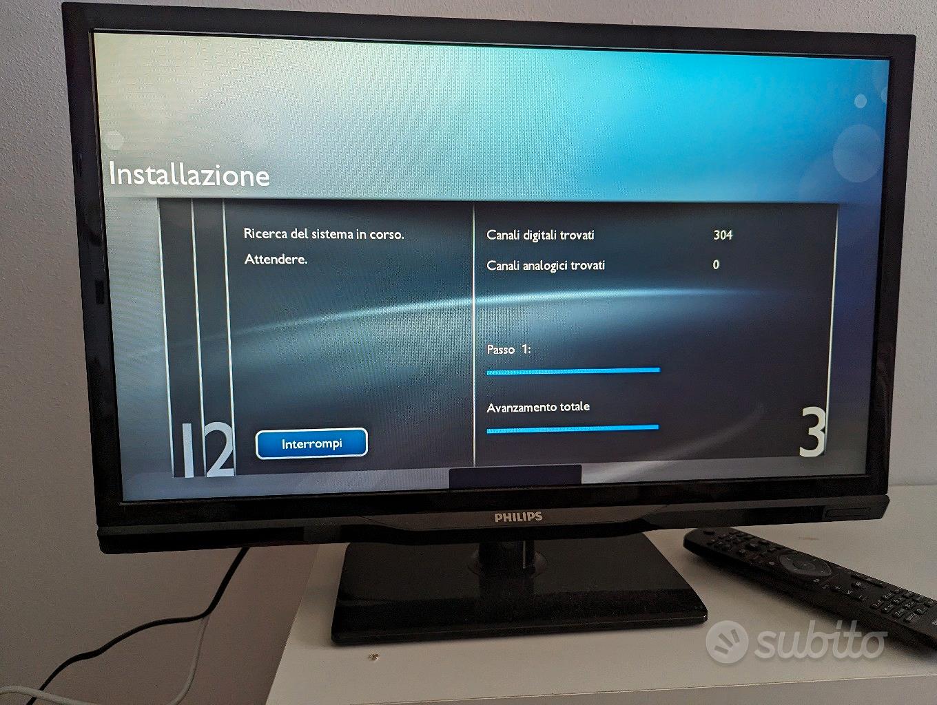 Tv 22" philips full-hd hdmi + DVBT2 Smart Android - Audio/Video In ...