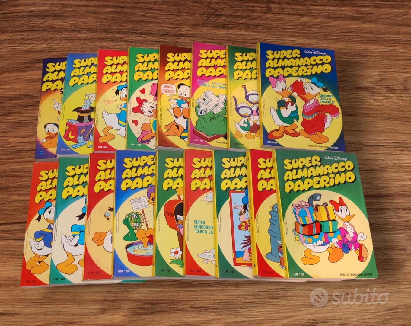 Super Almanacco Paperino prima serie completa 1976 - Libri e Riviste In vendita a Milano