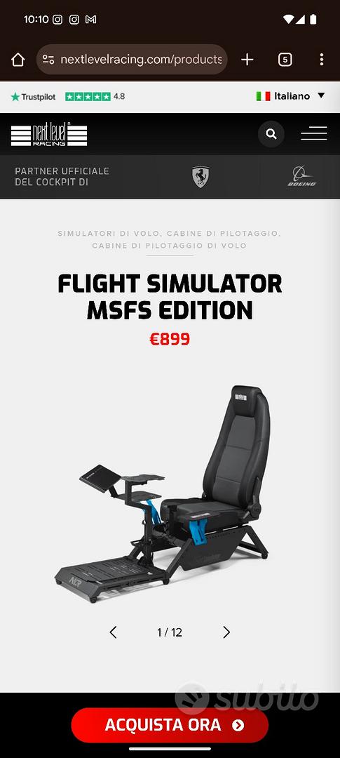 Next Level Racing Flight Simulator MSFS Edition - Console e Videogiochi ...