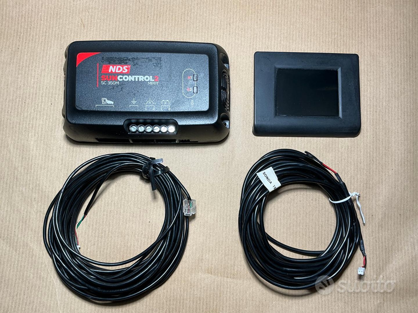 NDS SUNCONTROL 2 SC350M MPPT + DISPLAY + SONDA - Giardino e Fai da te ...