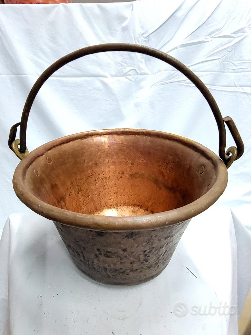 Paiolo in Rame Battuto 1 - Collezionismo In vendita a Reggio Emilia