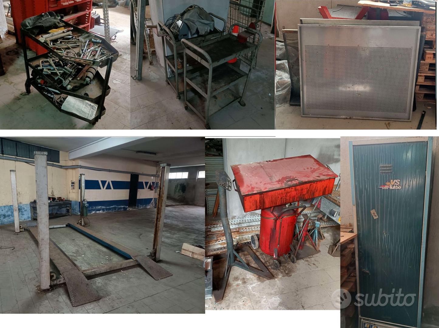 Ponte Elevatore Auto, Vasca Lava Pezzi, Carrello - Accessori Auto In ...