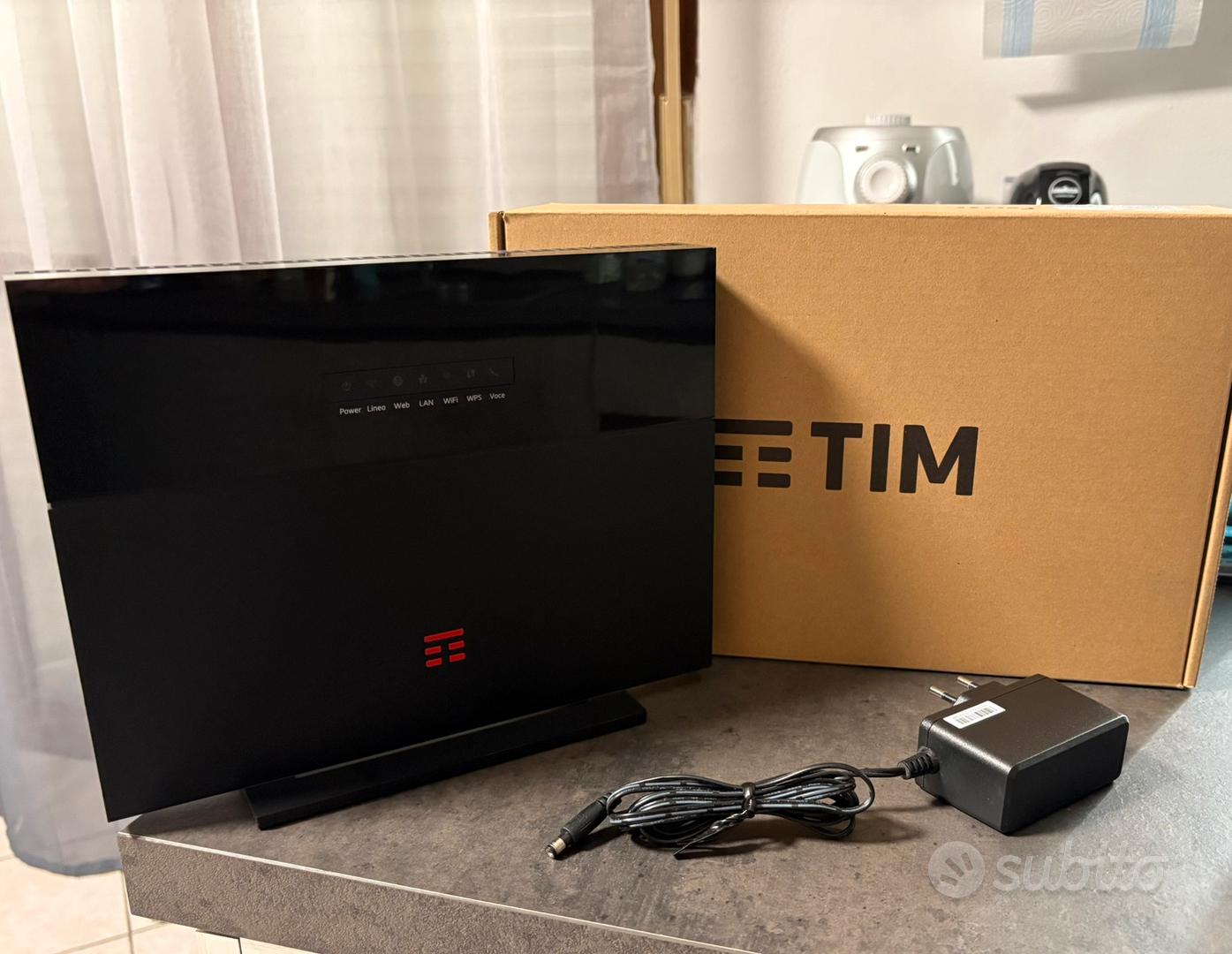 Modem router Fibra TIM hub + - Informatica In vendita a Mantova