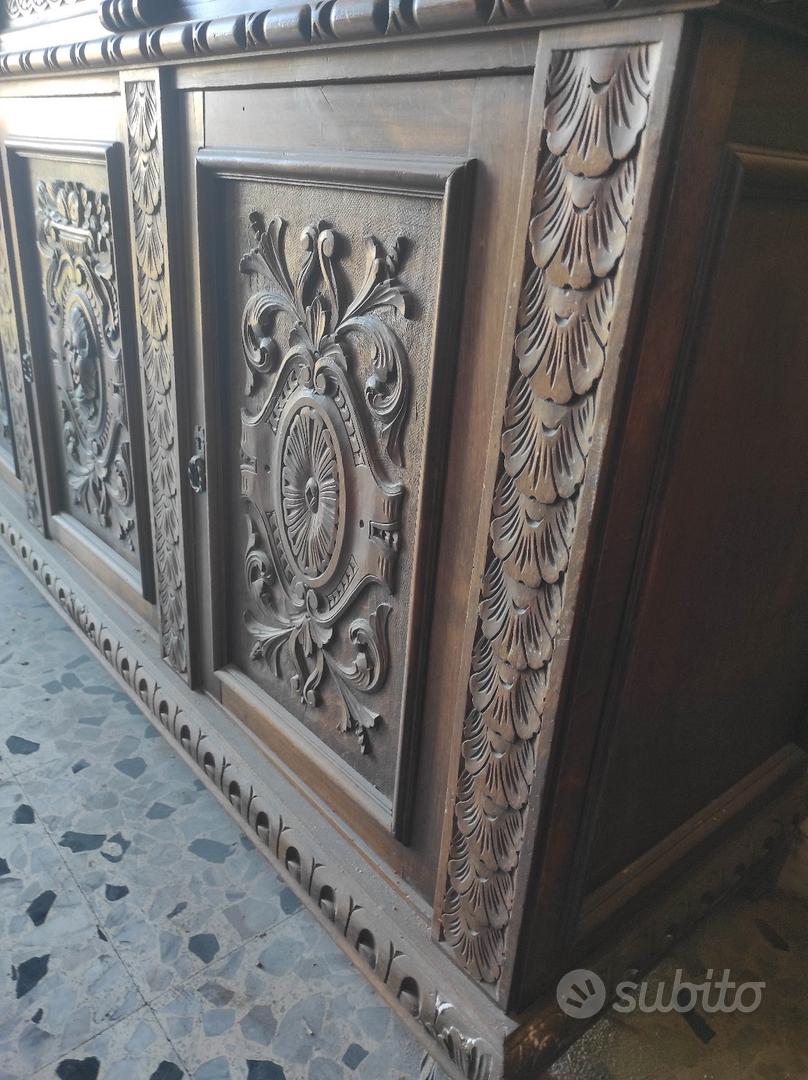 mobile in legno stile impero inizi 900 con cassett - Arredamento e ...