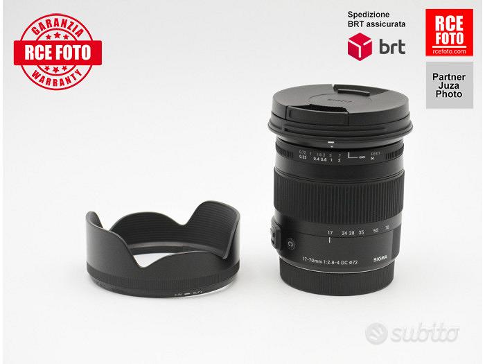 Subito - RCE Foto Salerno - Sigma 17-70 F2.8-4 DC OS HSM Macro C (Canon ...