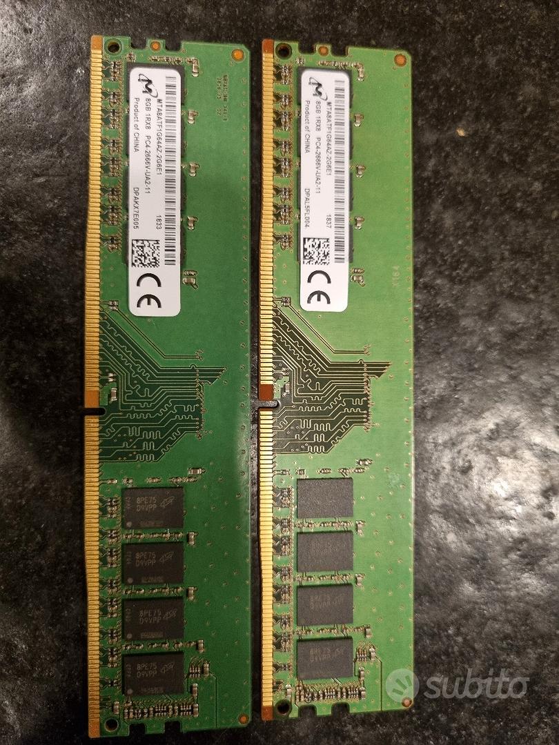 Memoria ram DDR4 8GB ECC server memory - Informatica In vendita a Verona