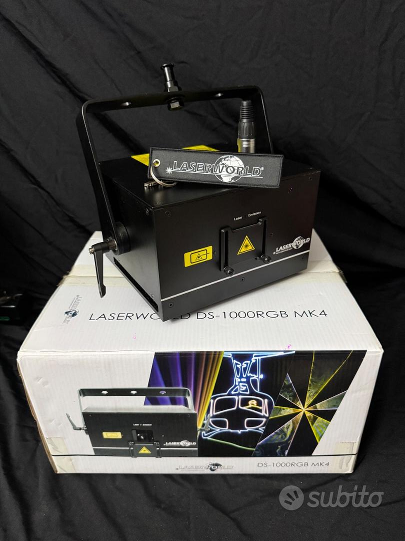 Laser pro DS-1000RGB MK4 DAC ILDA DMX ARTNET - Audio/Video In vendita a ...