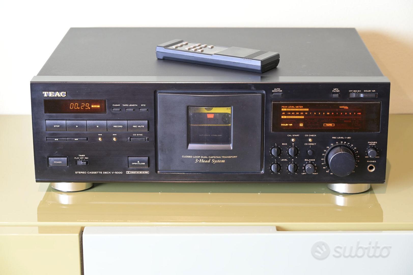 Teac V-5000 registratore a cassette (piastra) - Audio/Video In vendita ...