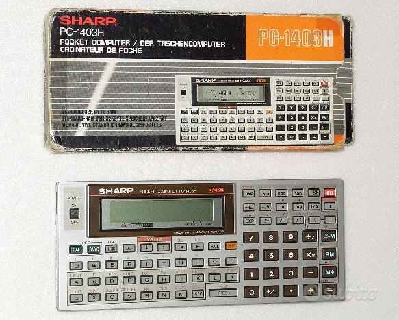 Sharp PC-1403H Pocket Computer - Calcolatrice - Collezionismo In vendita a Palermo