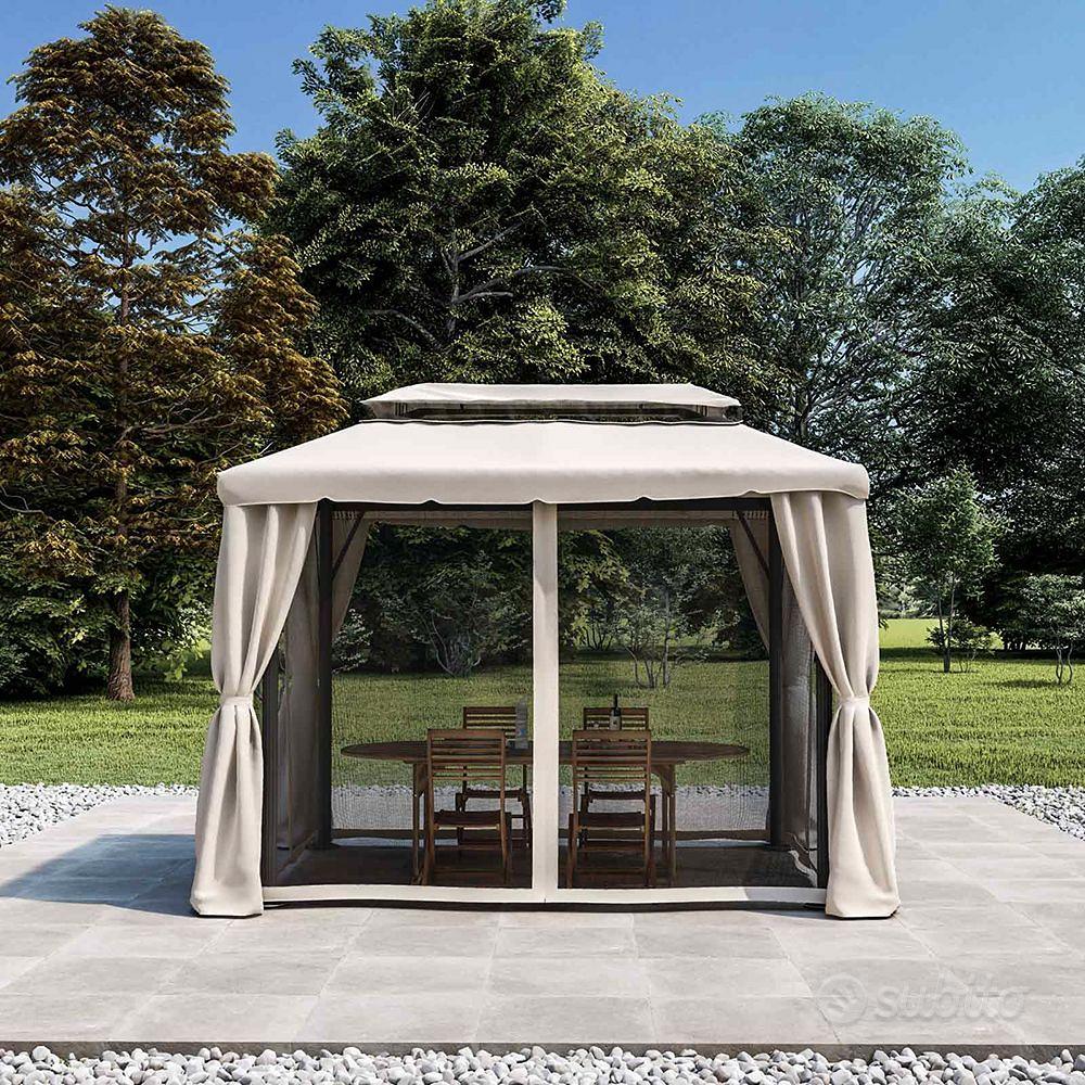 Gazebo 3x3 o 3x4 con zanzariere nuovo - Giardino e Fai da te In vendita ...