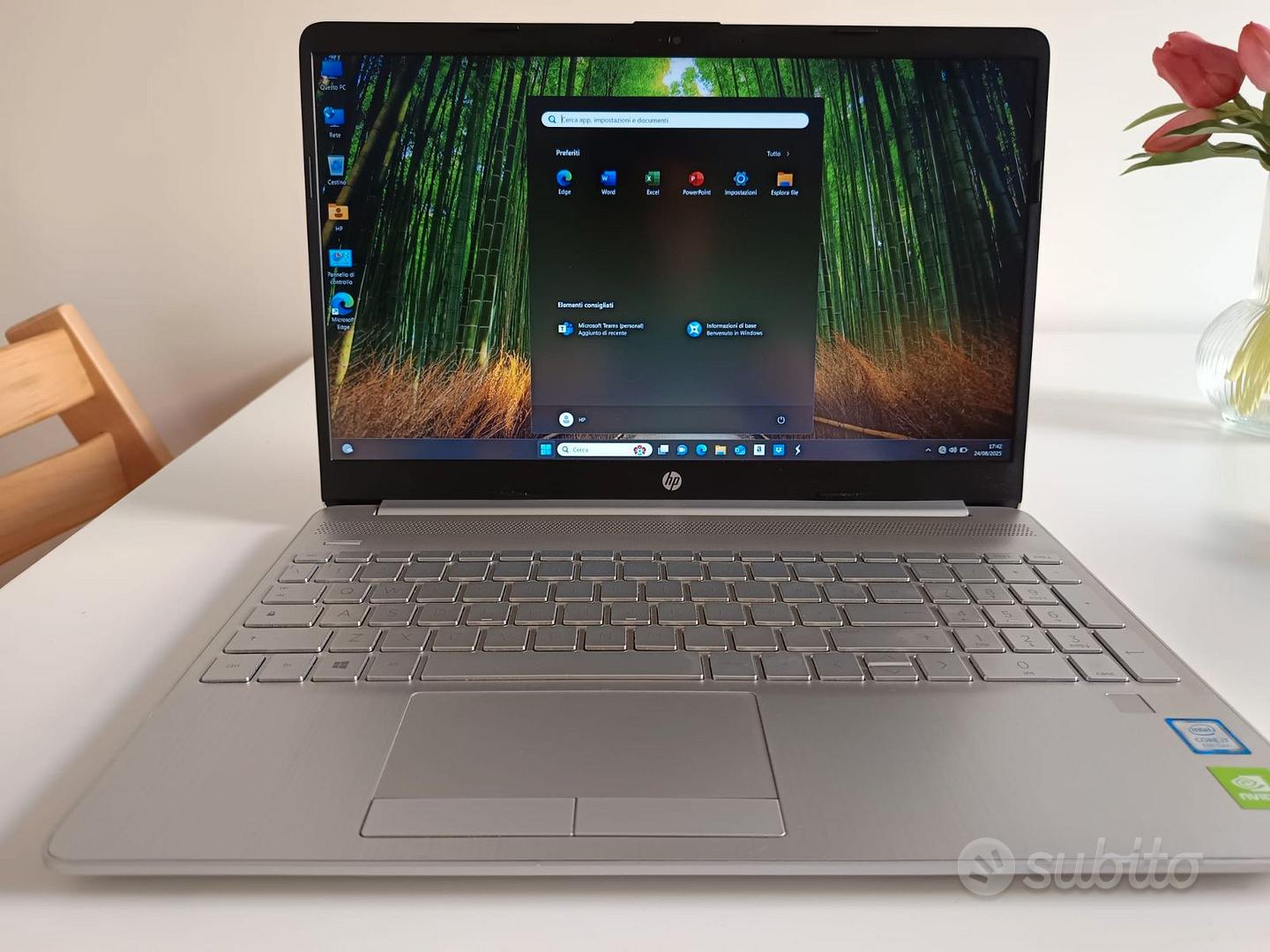 Notebook HP Modello 15 con batteria nuova - Informatica In vendita a Roma