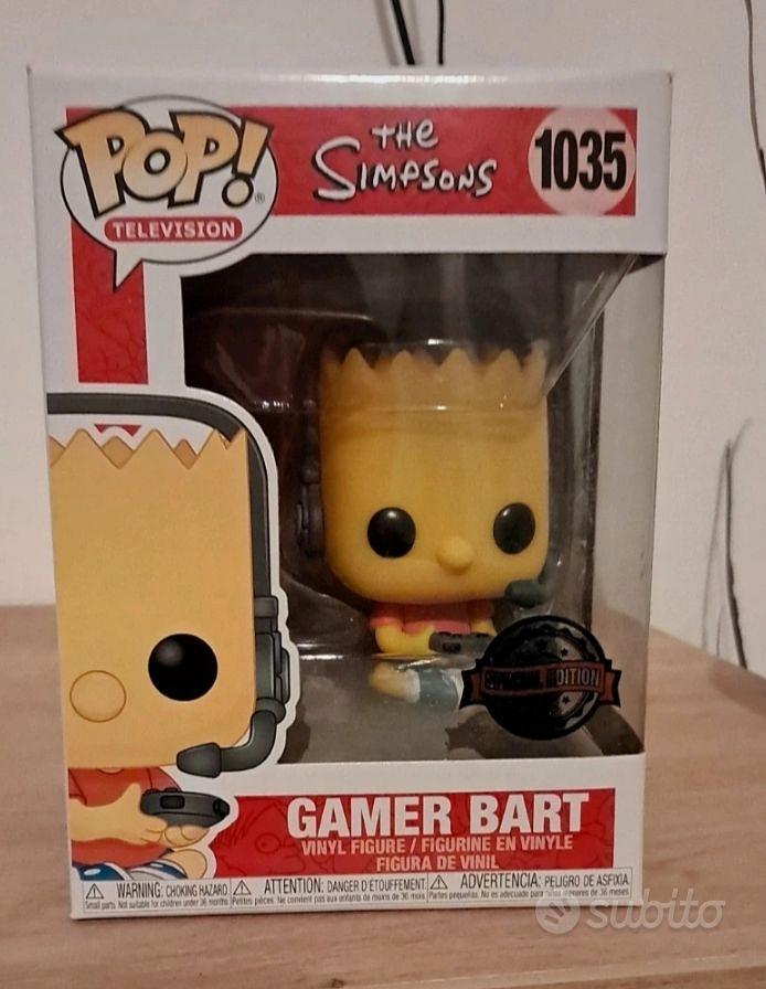 Funko pop bart gamer simpsons - Collezionismo In vendita a Brescia