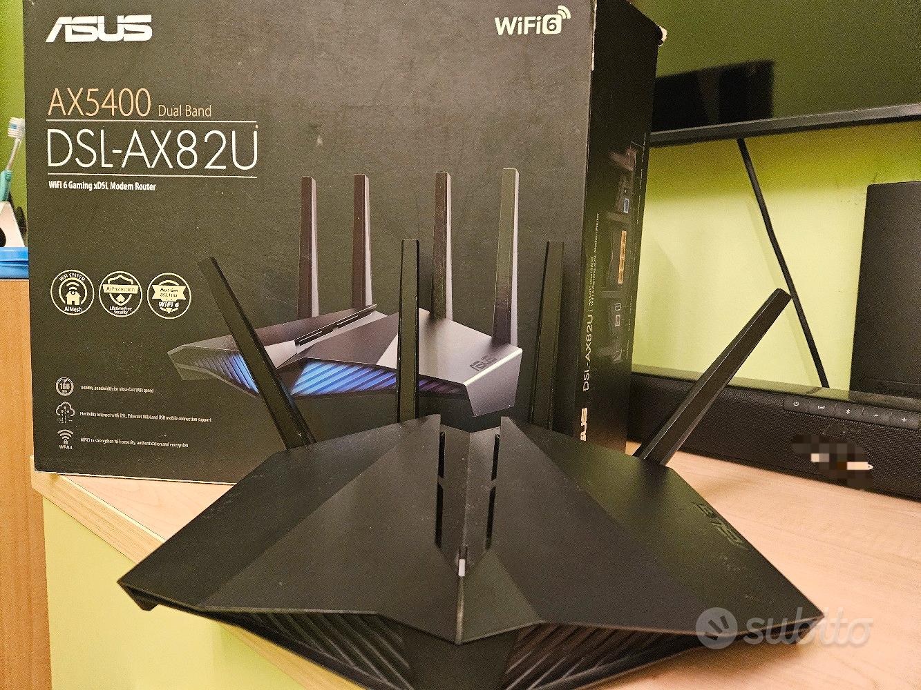 modem router Asus DSL AX82U WiFi 6 - Informatica In vendita a Taranto