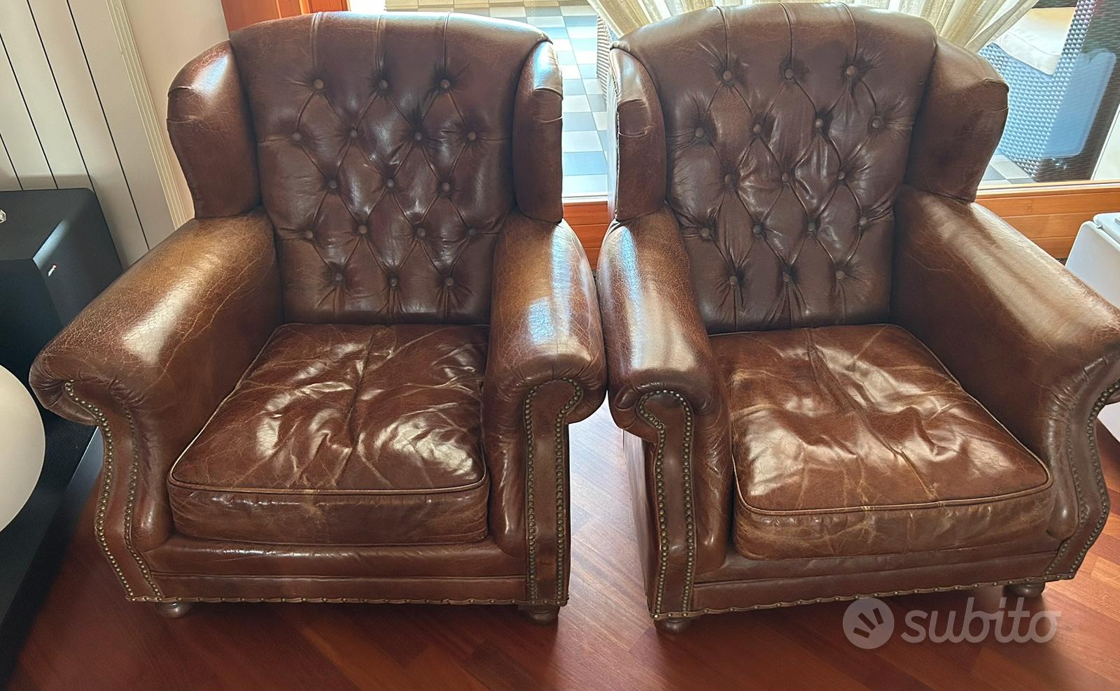 Poltrone in cuoio - Arredamento e Casalinghi In vendita a Milano
