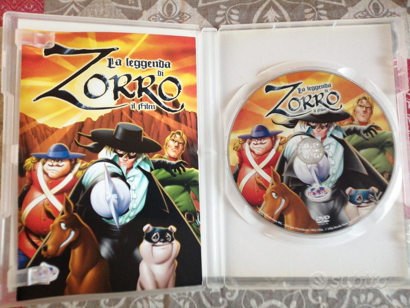 DVD La Leggenda di ZORRO - cartone animato-anime - Musica e Film In ...
