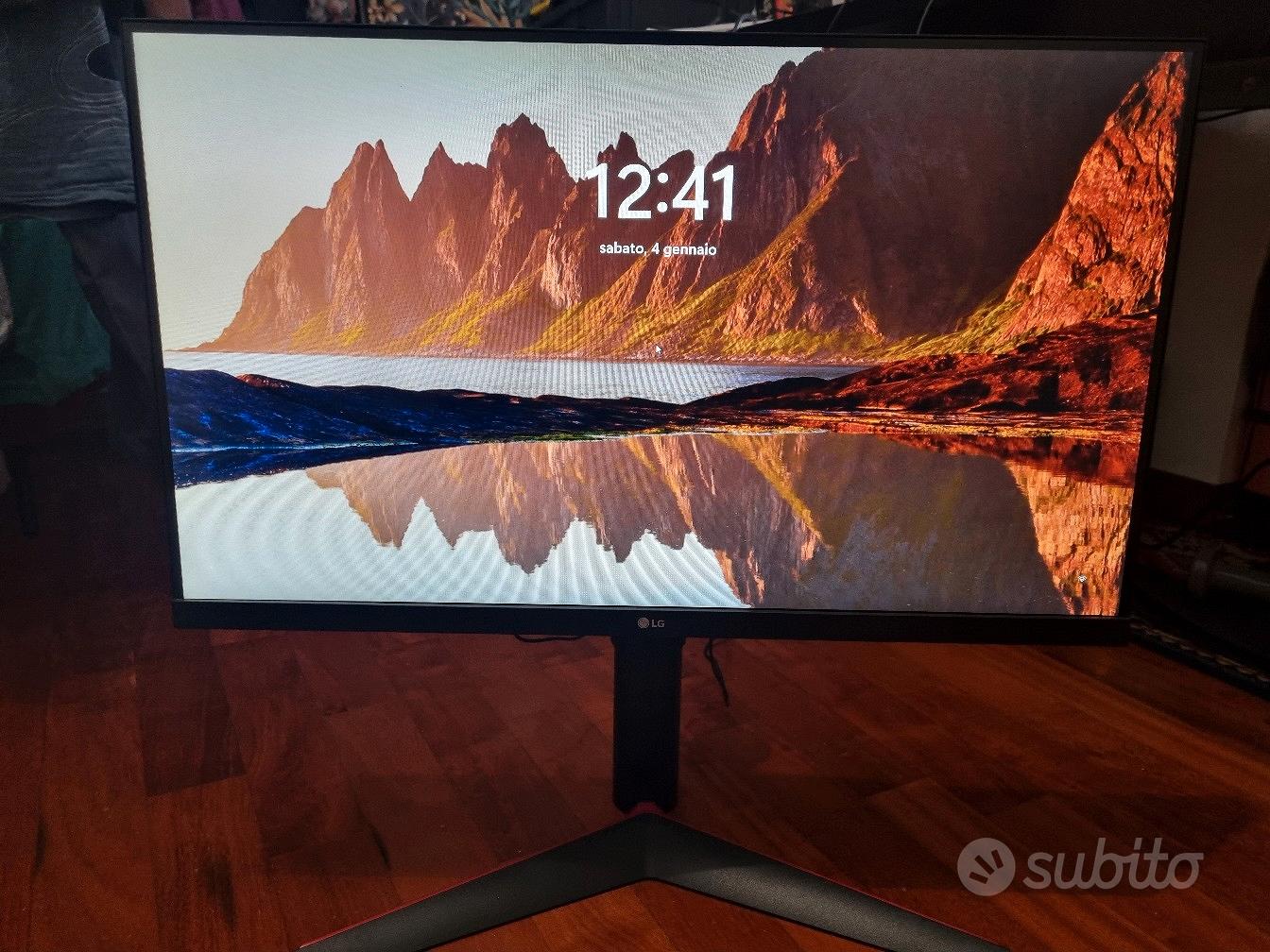 LG UltraGear Gaming Monitor 27'' IPS HDR 144Hz - Informatica In vendita a Mantova