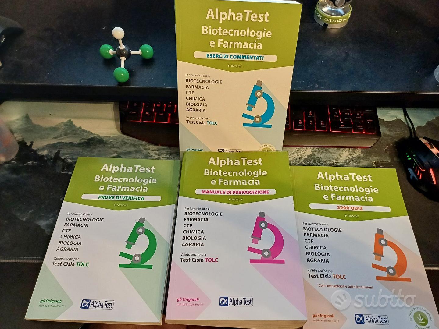 ALPHA TEST - Biotecnologie/CTF/Chimica/Biologia - Libri e Riviste In ...