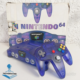 Nintendo 64 Atomic Purple Completo di Accessori Console e Videogiochi In vendita a Genova