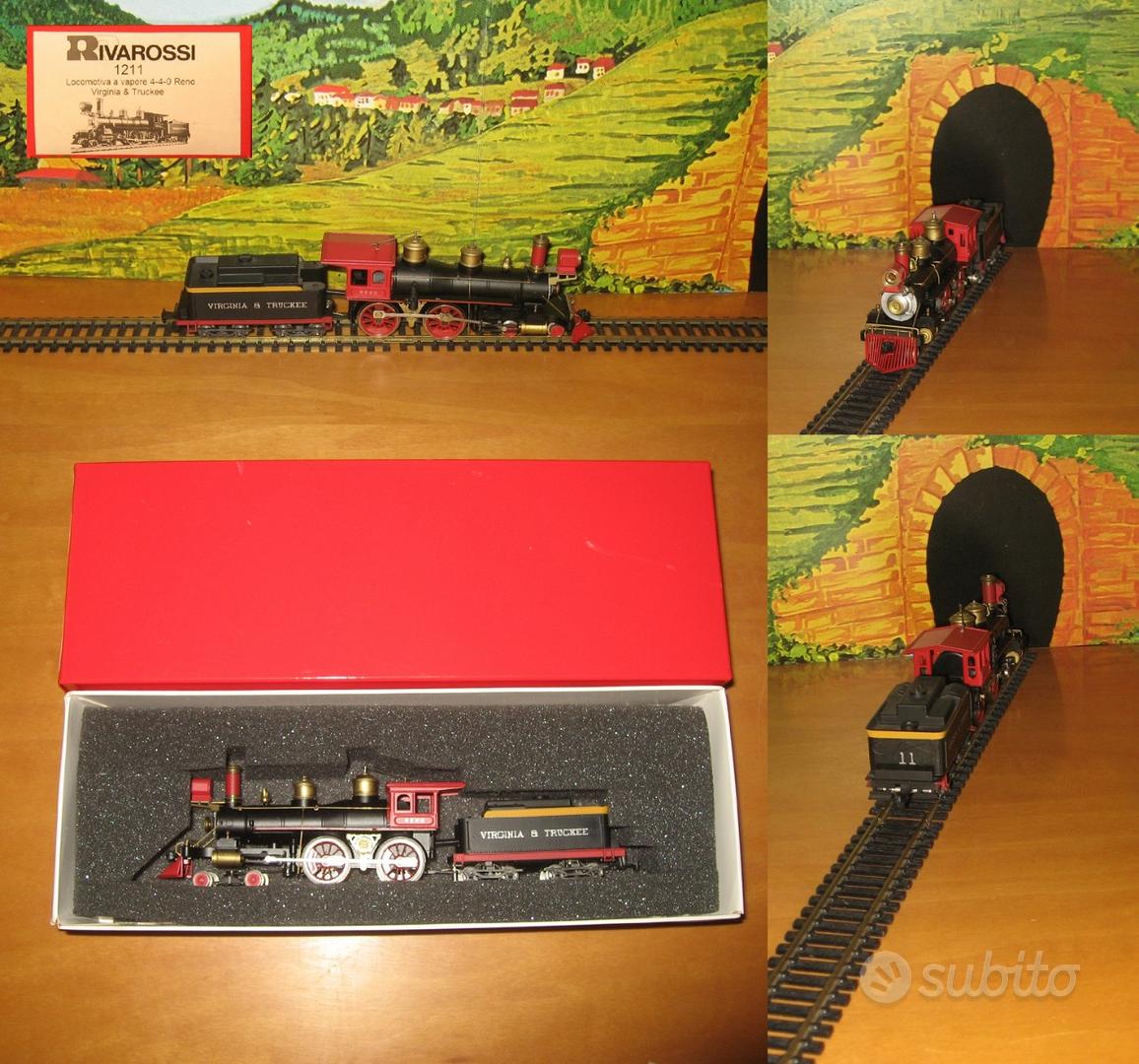 Rivarossi HO Locomotiva a vapore art 1211 - Collezionismo In vendita a ...