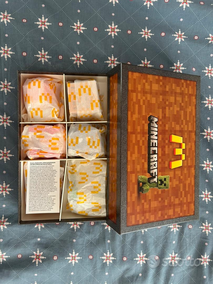 Box Minecraft x McDonald’s Limited Edition - Collezionismo In vendita a ...