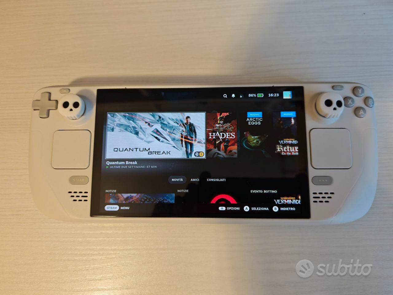 Steam Deck OLED 1TB White Limited Edition - Console e Videogiochi In ...