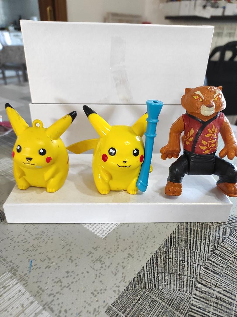 Pikachu Pokémon -- Shifu, Kung fu panda - Collezionismo In vendita a Modena