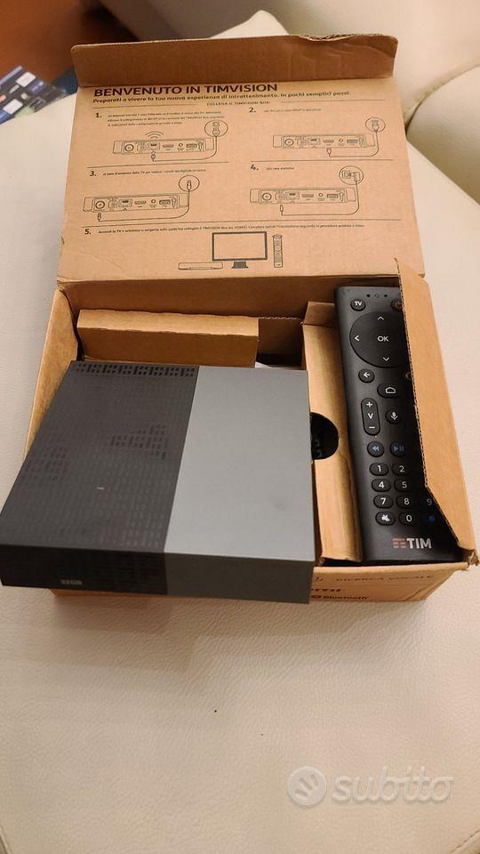 Tim box tim vision digital terrestre android 4K - Audio/Video In ...